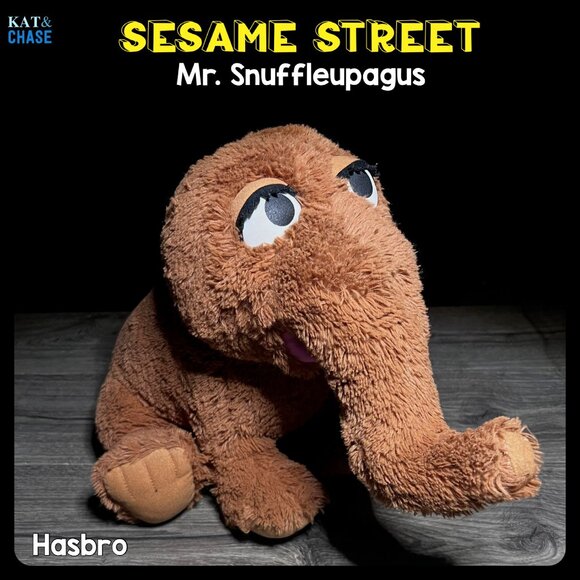 Hasbro | Toys | 24 Mr Snuffleupagus Snuffy Plush B2763 26 Large Jumbo ...